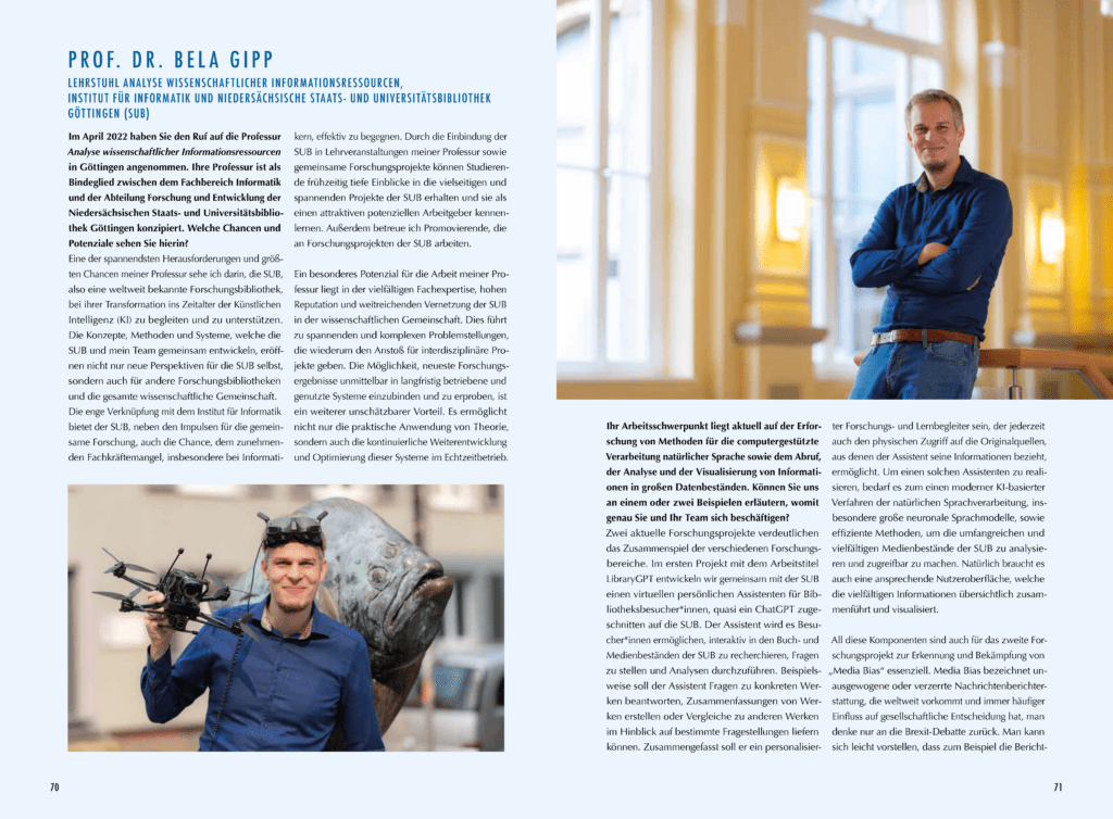 Profile of Bela Gipp and his research group - Prof. Dr. Bela Gipp ...